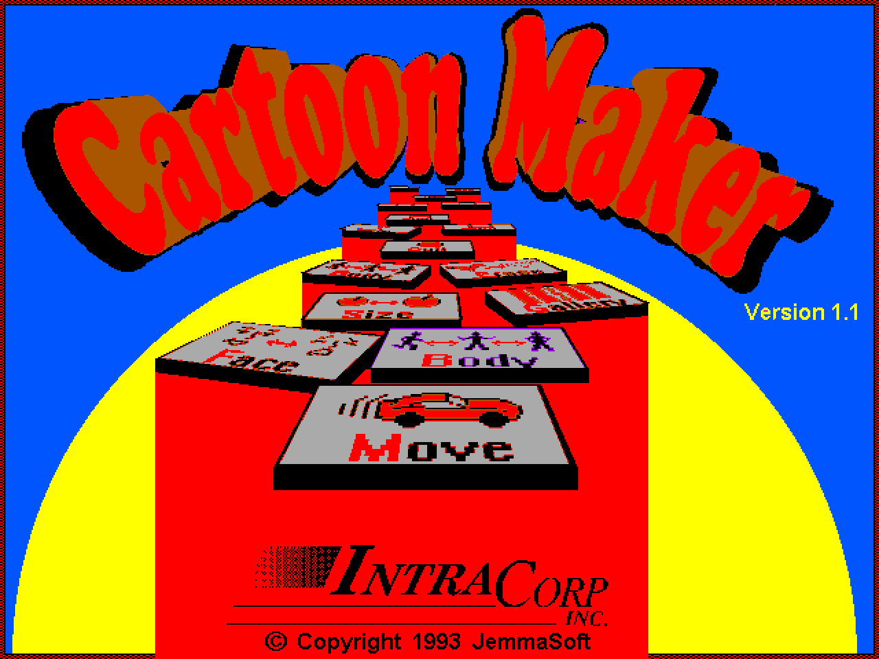 Cartoon maker logo - fikocarbon